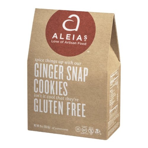 Amazon.com: Aleia's Gluten Free Foods Gluten Free Ginger Snap Cookies ...