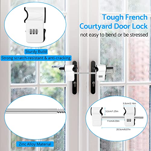 eSynic French Patio Door Lock Professional Patio French Door Lock ...