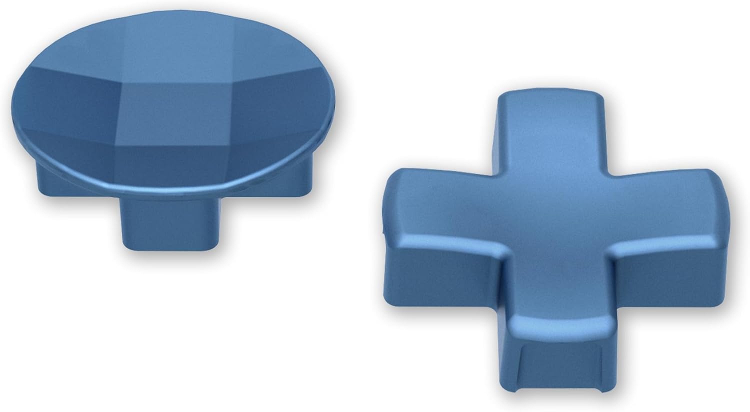 Amazon.com: eXtremeRate 2Pcs Metalic Neptune Blue Magnetic Stainless ...