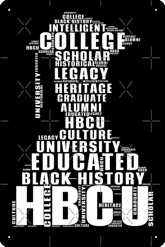 Amazon.com : HBCU College University Graduate Word Art (white) Poster ...
