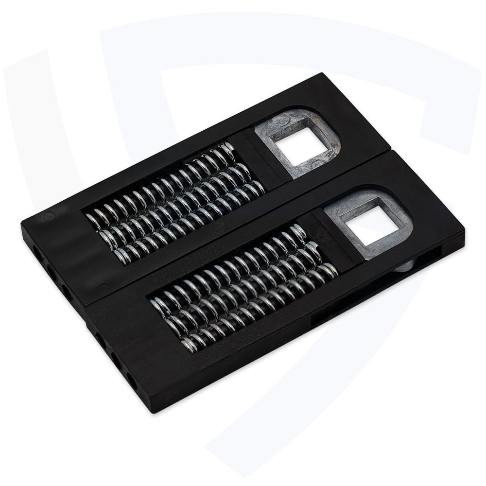 SHIELD HARDWARE Replacement uPVC Door Handle Spring Cassette Pair ...