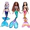 Amazon.com: Mattel Disney The Little Mermaid Ariel Sisters Doll Set ...