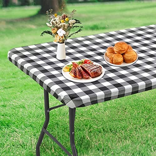 smiry Nappe rectangulaire élastique ajustée, en vinyle de buffle avec ...