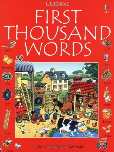 First Thousand Words (Usborne First Thousand Words) : Amery, Heather ...