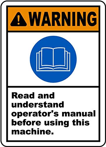 Warning. Read and Understand Operator's Manual Before Using This ...