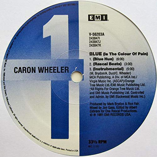 Amazon.com: CARON WHEELER / BLUE (IS THE COLOUR OF PAIN): CDs & Vinyl