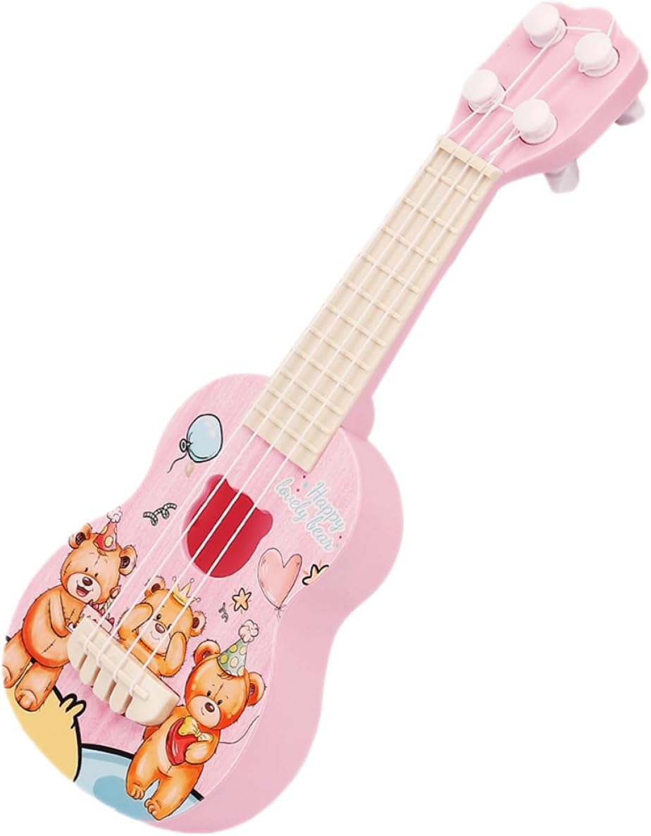 HANABASS Mini Ukulele Toy for Boys and Girls Early Education Guitar ...