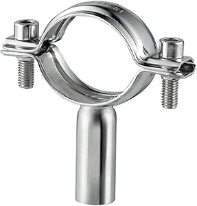Amazon.com: pipe Wall Mount Ceiling Pipe Supports Stainless Steel 8 ...