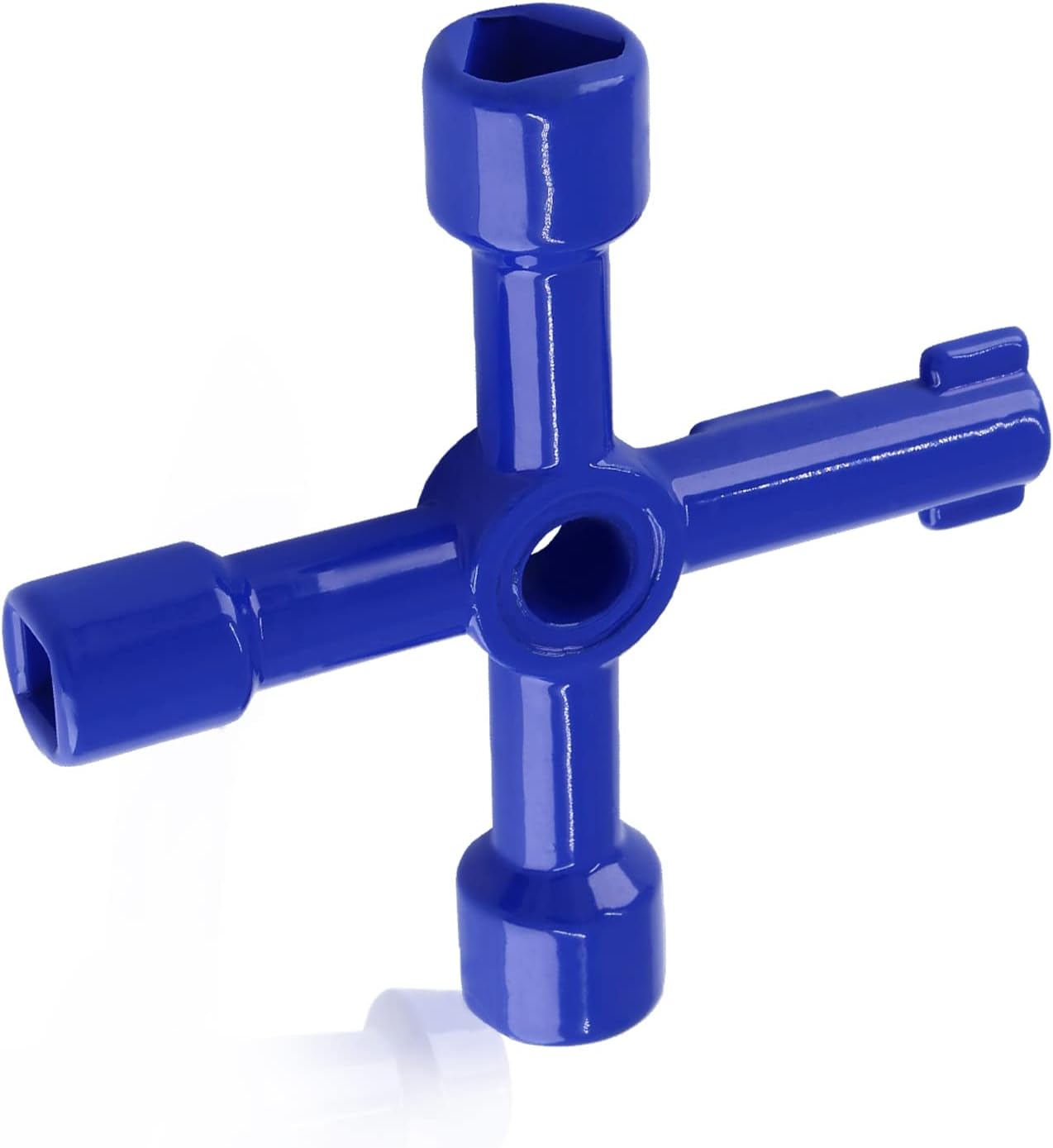 Cross Key, 4 Way Multi-Functional Universal Key, 4 in 1 Utilities Multi ...