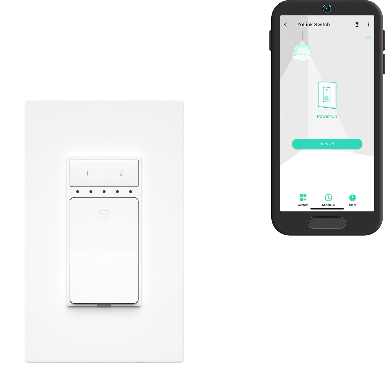 Snapklik.com : Wall Switch, YoLink 1/4 Mile Super Long Range Smart ...