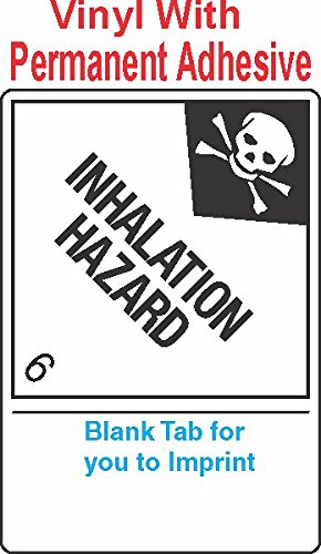 GC Labels-V335I-ETAB, (Blank) Inhalation Hazard Class 6.1 Proper ...
