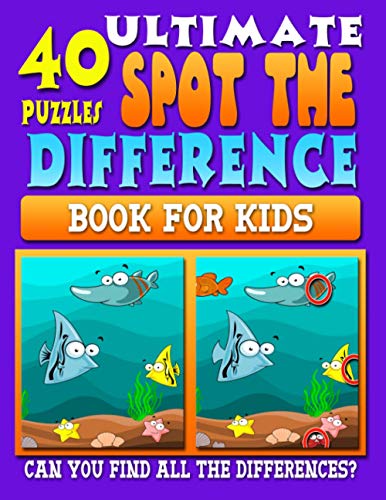 Buy Ultimate Spot the Difference Book for Kids: Spot the Difference ...