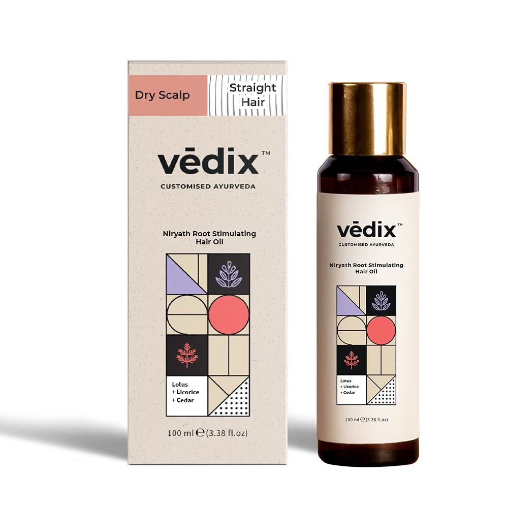 Buy Ved-ix Niryath Root Stimulating Hair Oil | Hair Growth Oil With ...
