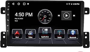 Amazon.com: Android 13 Car Stereo for Suzuki Grand Vitara Radio 2005-2019,Dykucic IPS Touch ...