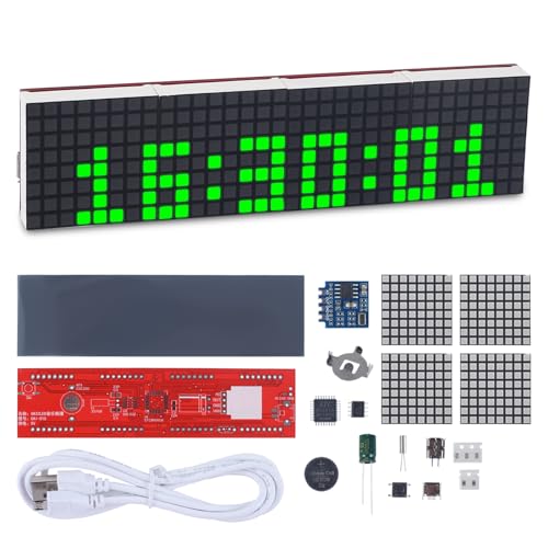 Snapklik.com : PEMENOL 6-Digit Digital Clock Soldering Kit, DIY ...