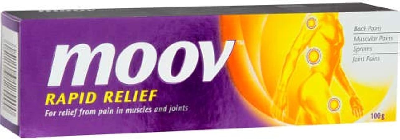Moov Rapid Relief Cream for Pain In Muscles And Joints (100g) : Buy ...