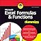 Excel Formulas & Functions For Dummies (For Dummies (Computer/Tech)): Bluttman, Ken ...