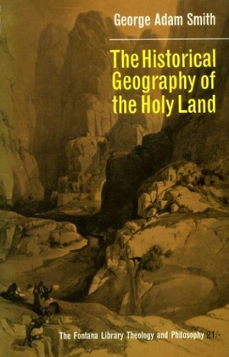 Amazon.com: The Historical Geography of the Holy Land: 9780006413257 ...