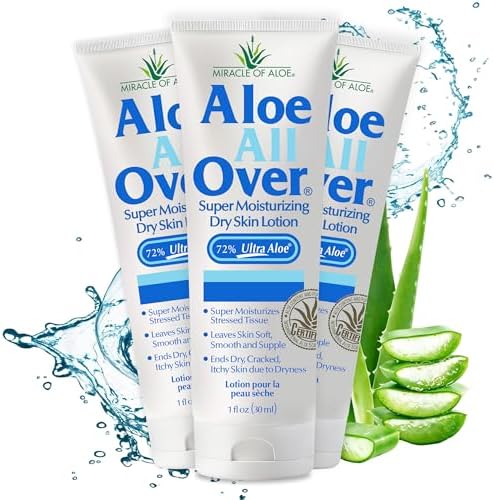 Amazon.com : Miracle of Aloe Miracle Hand Repair Cream 1 oz Healing ...