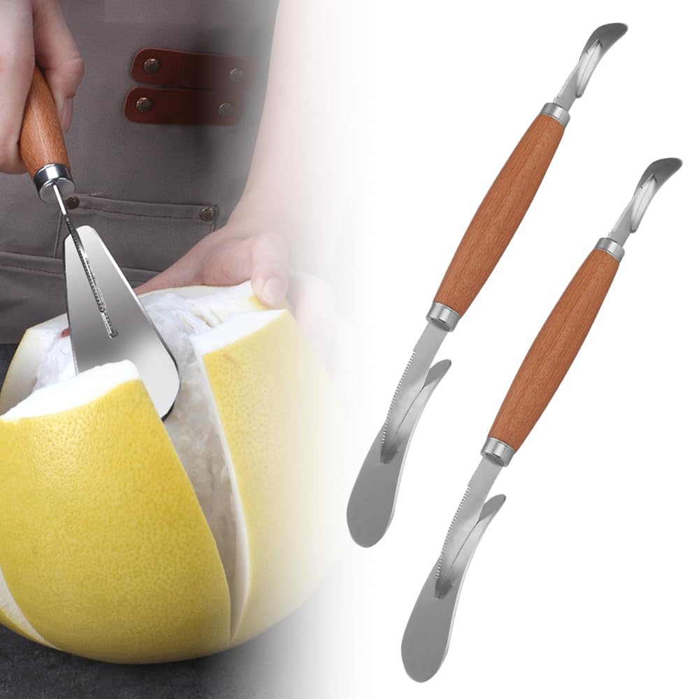Amazon.com: Grapefruit Peeler, 2024 New Stainless Steel Orange Rind ...