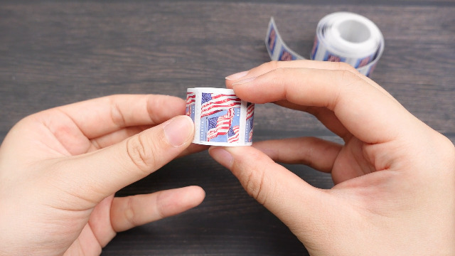 Watch Stamp Roll Dispenser Postage Stamp Holder on Amazon Live