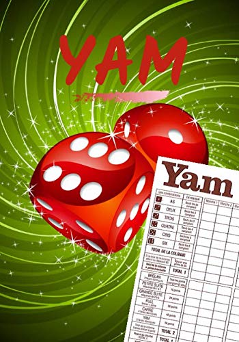 YAM: Carnet de score | Grille de score à remplir | Idéal cadeau jeux de ...