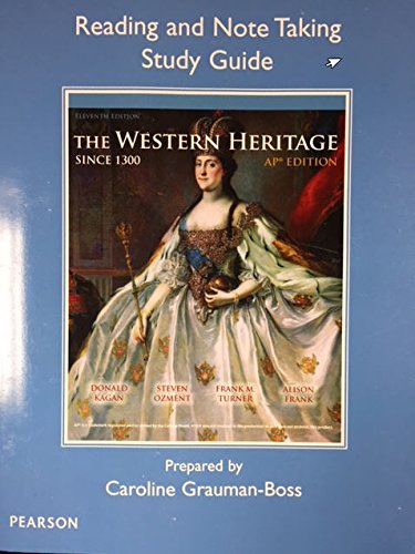 The Western Heritage Since 1300 AP* Edition (11th Edition) - Reading ...