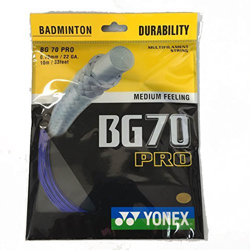 Buy Yonex BG 70 Pro Badminton Strings Royal Blue Online at Low Prices ...