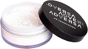 Pó facial Translúcido Vegano ADVERSA Incolor | Amazon.com.br
