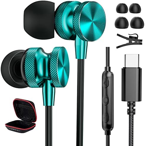 USB C Headphones for Samsung Galaxy S24 A53 A33 A54 A34 S23 FE Ultra ...