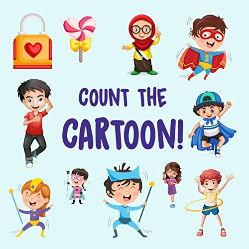 Count The Cartoon: A fun counting picture book for kids eBook ...