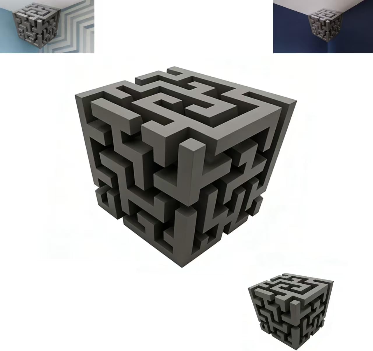 Impossible Corners,Wall Art That Reshapes Reality,3D Optical Illusion ...