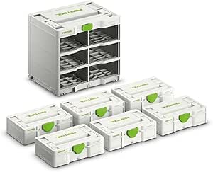 Festool Systainer³ Rack SYS3-RK/6 M 337-Set : Amazon.co.uk: DIY & Tools