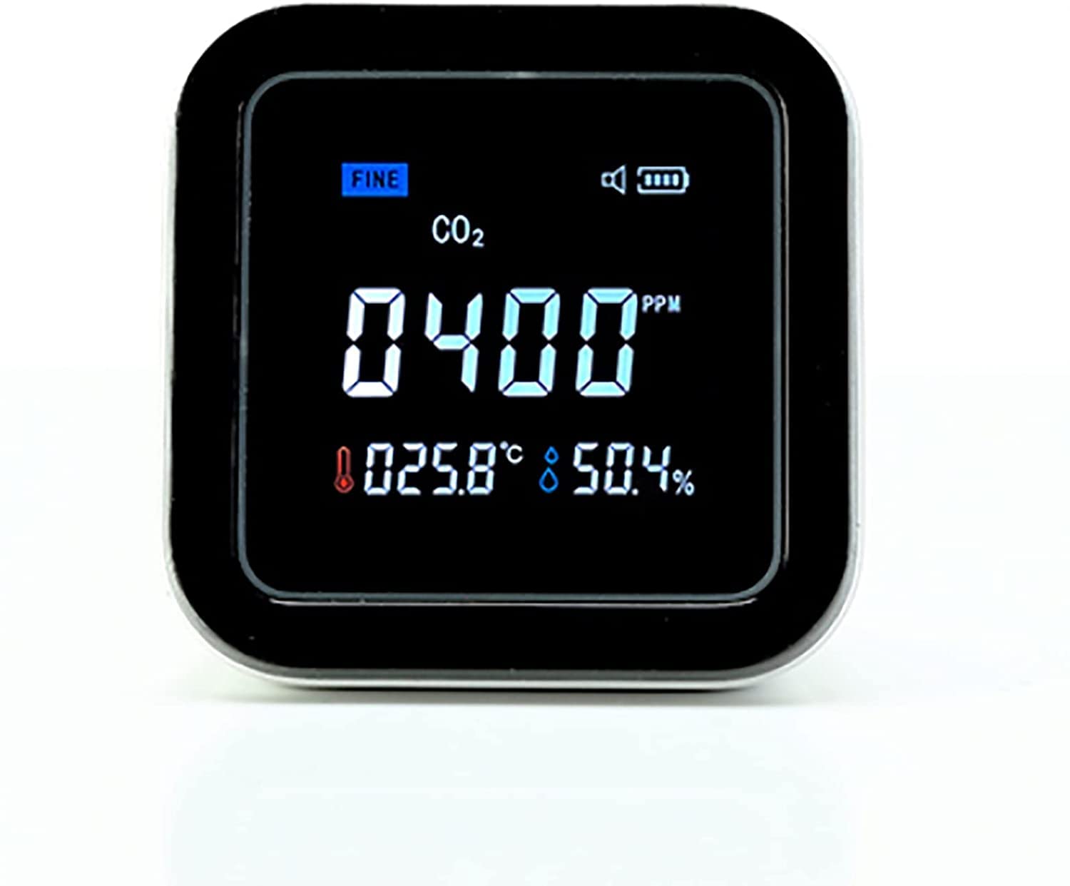 Cheergrow Indoor Real Time Co2 Monitor And Alarm Carbon Dioxide ...