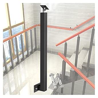 Square Steel Pipe Baluster for Staircase Interior Exterior Deck Railing ...