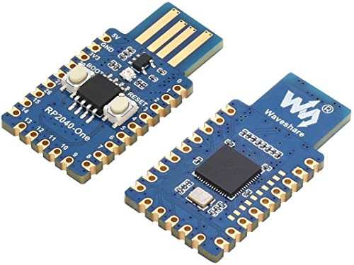 Waveshare Rp2040 One 4mb Flash Mcu Board Based On Raspberry Pi Rp2040 Microcontroller Chip Pico