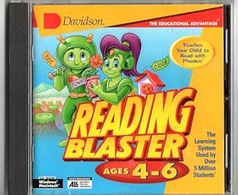 Reading Blaster: Ages 4-6, Teaches Your Child to Read with Phonics ...