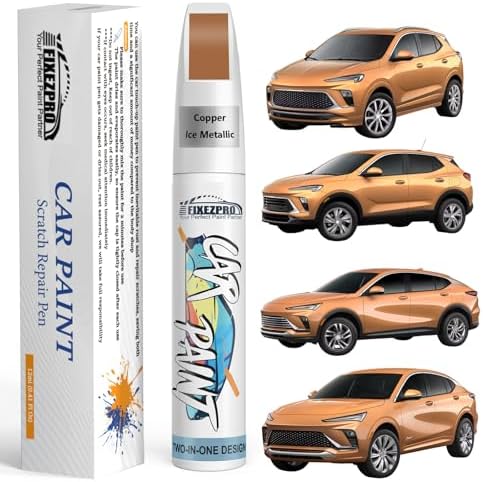 Amazon.com: FIXEZPRO Copper Ice Metallic(G98/WA190J) Touch Up Paint for ...
