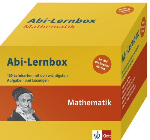 Abi-Box Mathematik: Die 100 wichtigsten Aufgaben und Lösungen auf Lernkarten : Amazon.de: Bücher