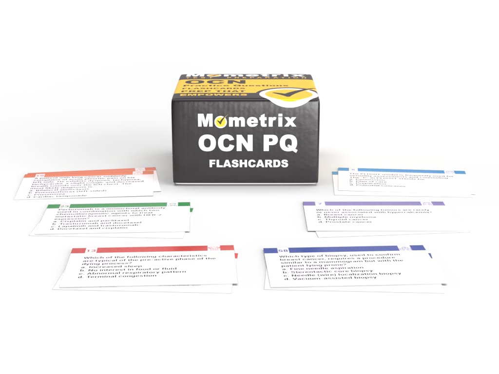 OCN Practice Questions Study Cards: OCN Certification Review 2025 and ...