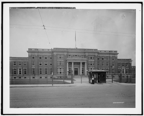 Photo: Cincinnati General Hospital,administration building,office ...