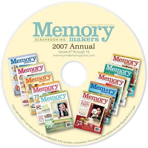 Memory Makers 2007 Annual CD: No author listed: 9781599630380: Amazon ...