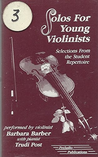 Barbara Barber Trudi Post - Solos for Young Violinists Vol.3 - Amazon ...
