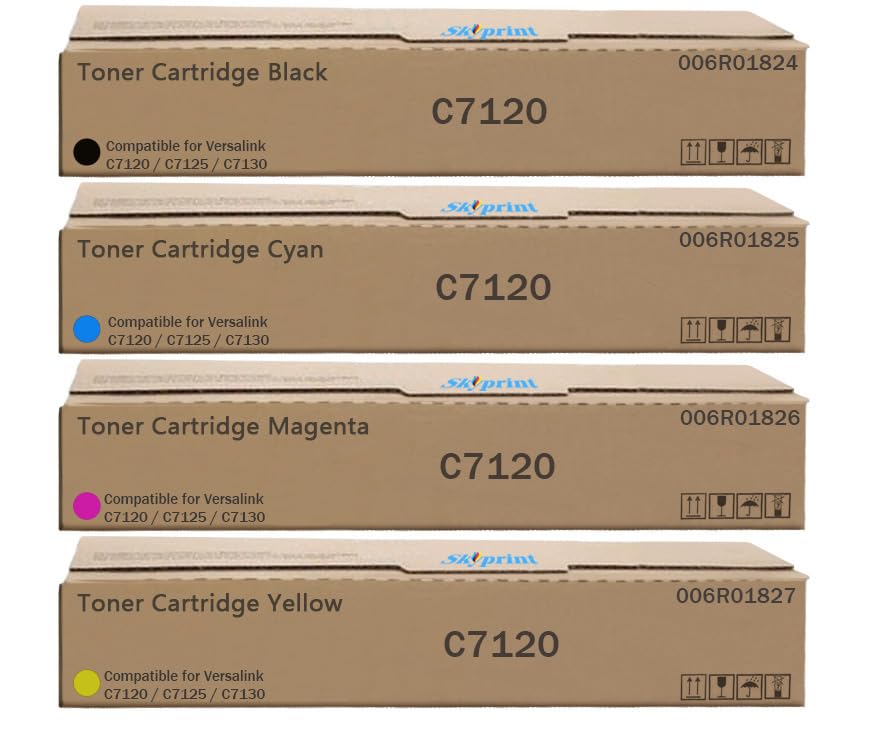 Amazon.com: SkyPrint Versalink C7125 C7120 C7130 High Capacity Toner ...