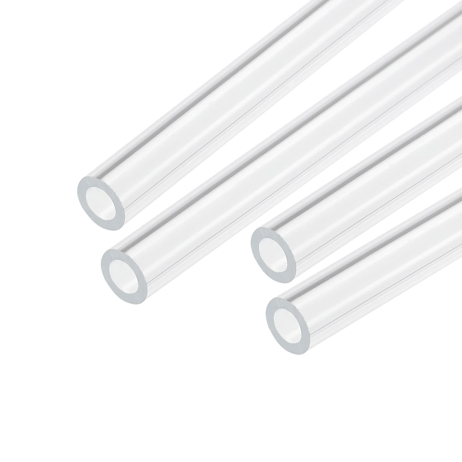 Amazon.com: MECCANIXITY Acrylic Pipe Clear Rigid Round Tube 8mm(5/16 ...