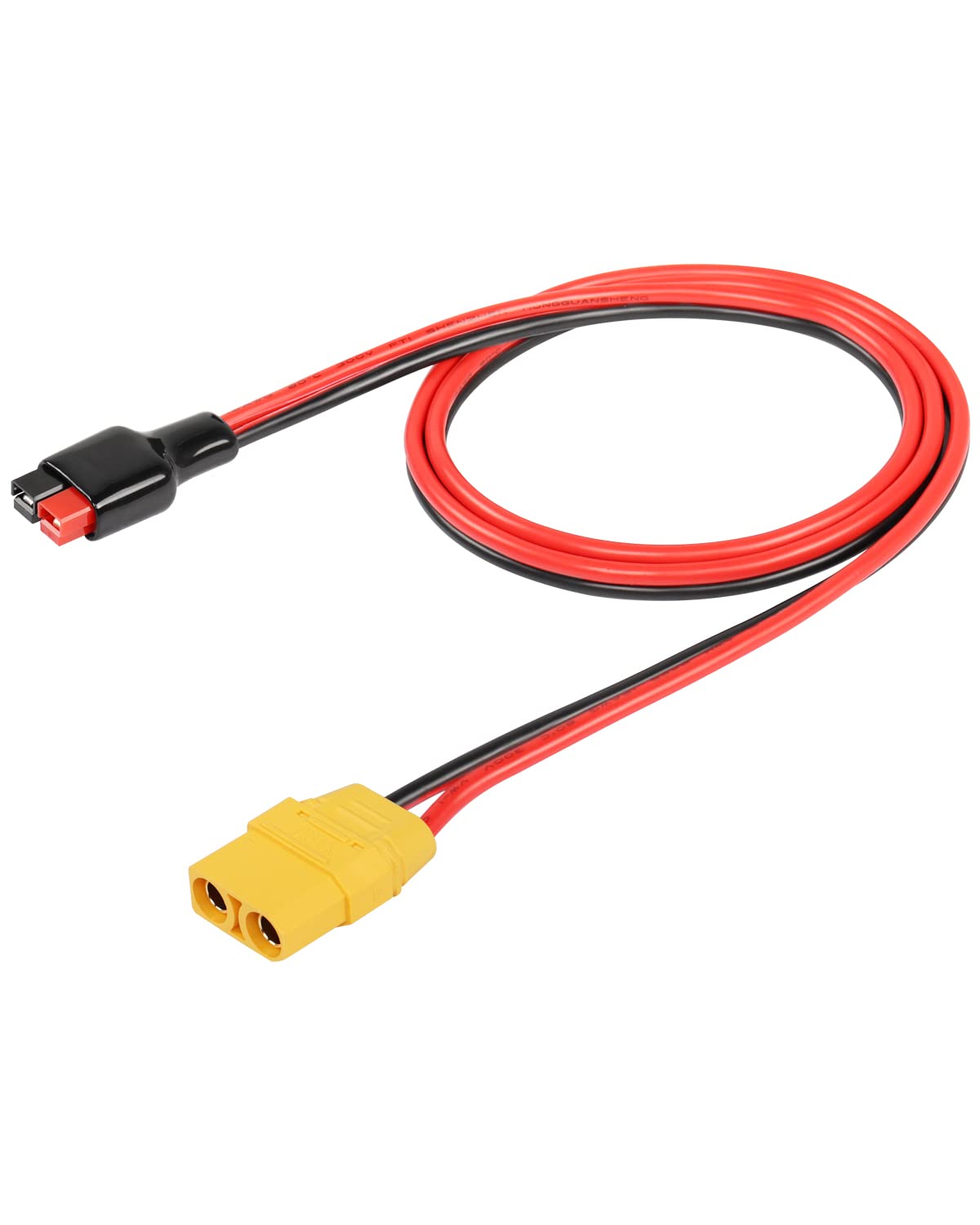 CERRXIAN 3.2FT 12AWG XT90 Female to Solar Panel Connector 30A Power ...