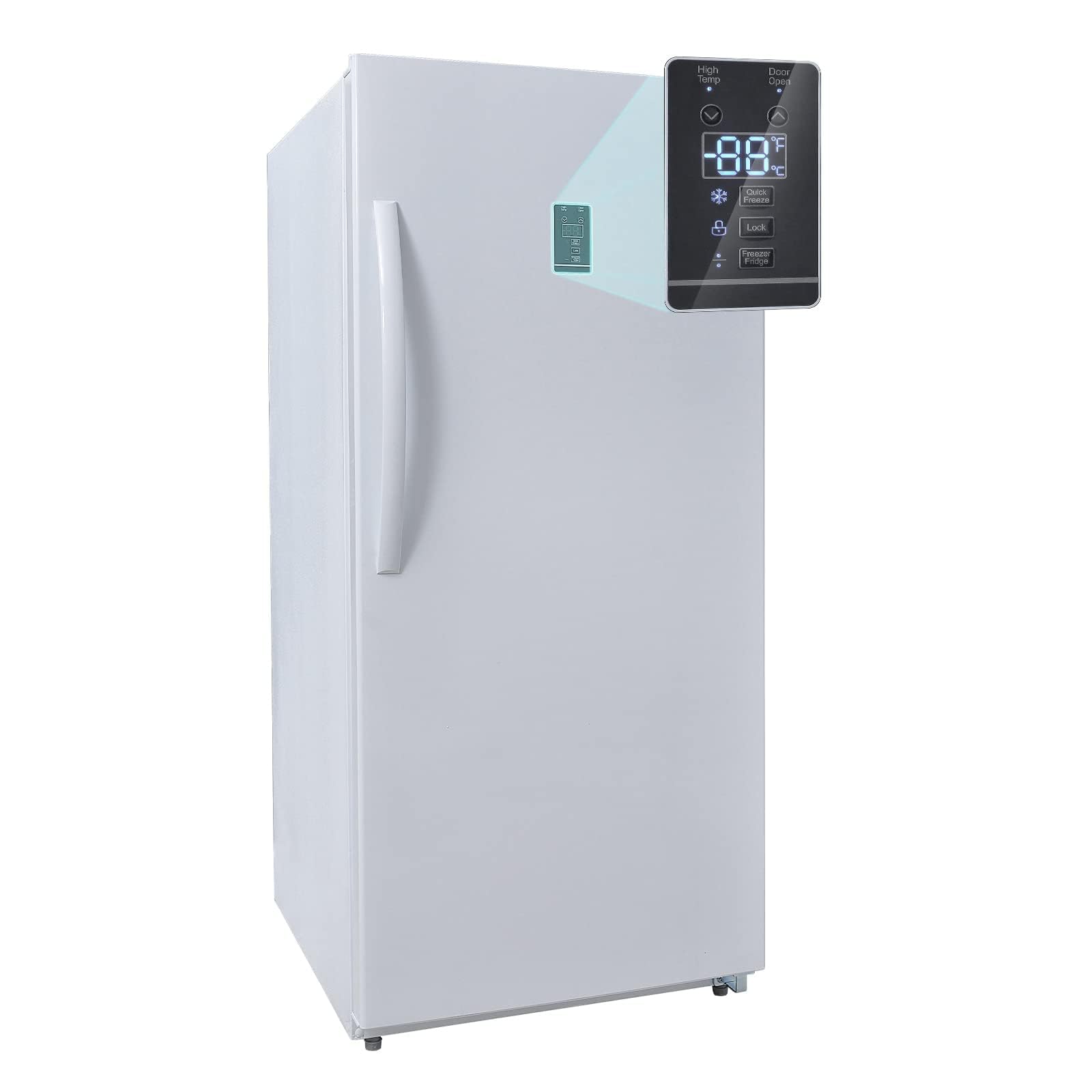 Amazon.com: Techomey 13.8 Cu.Ft Upright Freezer, Freestanding ...