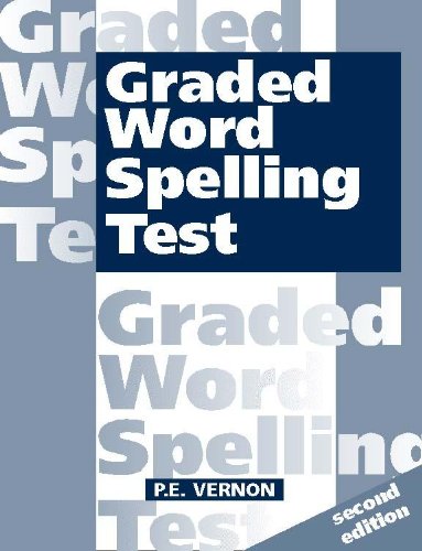 Graded Word Spelling Test : Amazon.com.mx: Libros
