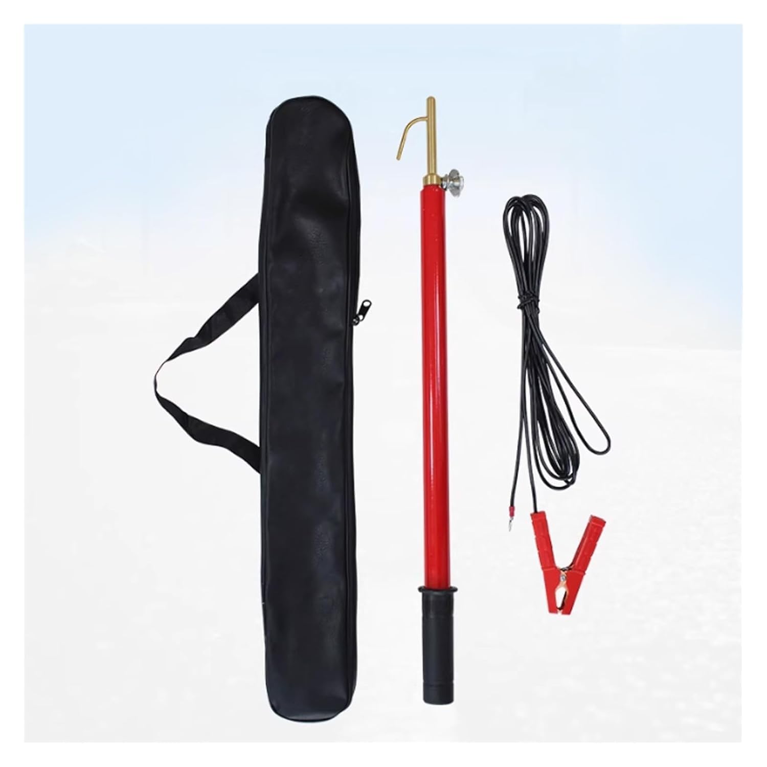 High Voltage Discharge Rod, Telescopic Insulated Hot Stick, 3.2ft ...