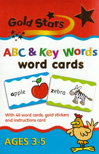 ABC and Key Words 3-5 (Gold Stars Word Cards) : Amazon.co.uk: Books